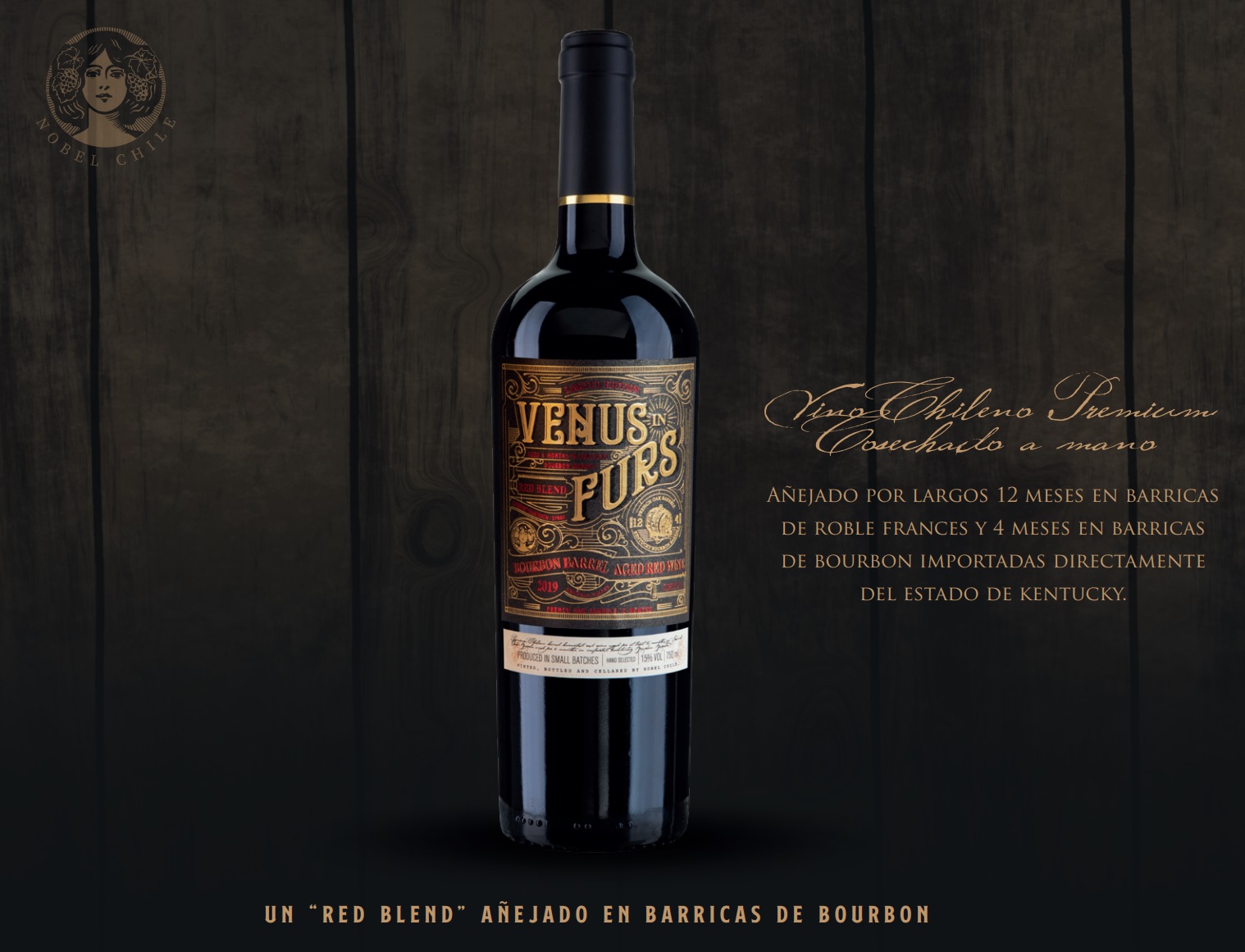 "VENUS IN FURS" Primer Vino chileno añejado en Barricas de Bourbon ...